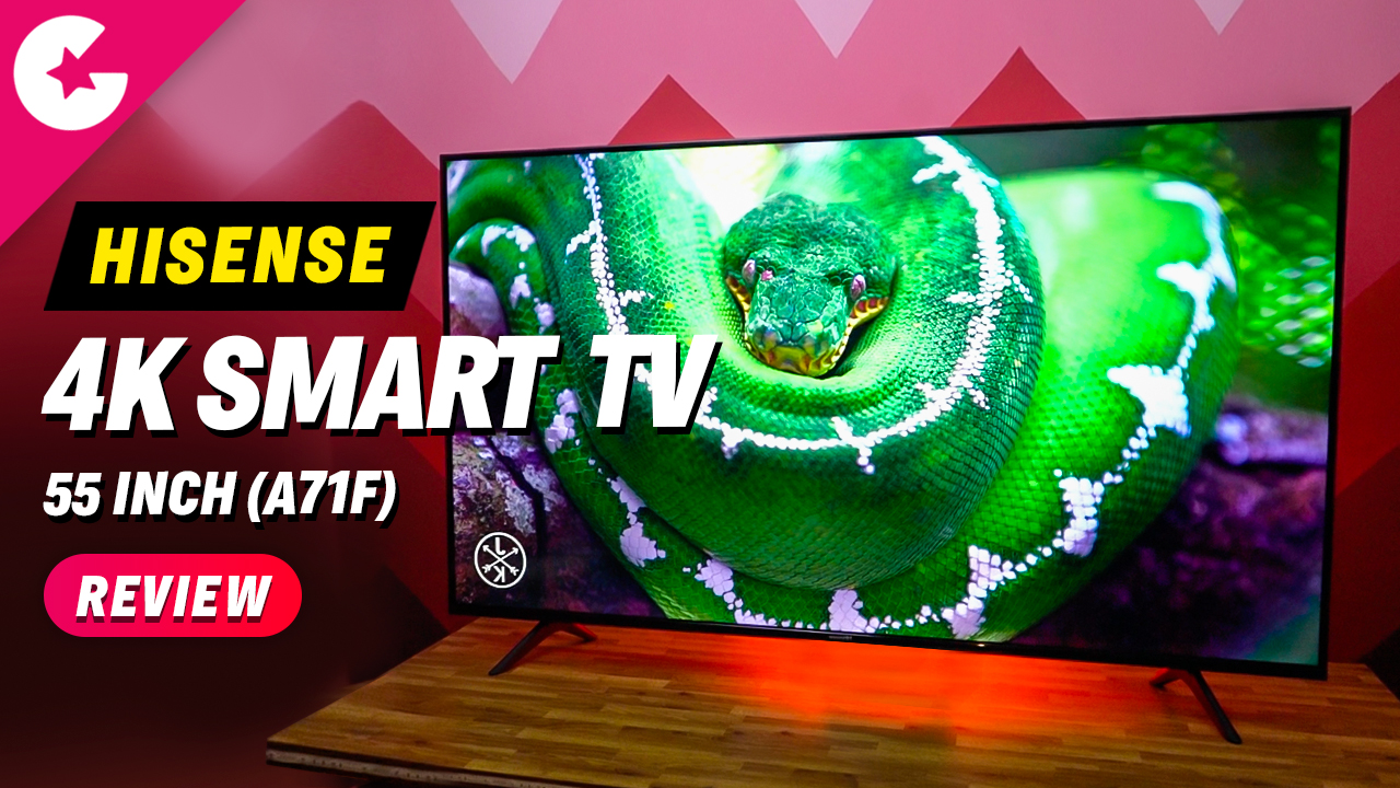 Hisense 4K 55-inch UHD Smart TV Unboxing & Review!! - Gadget Gig